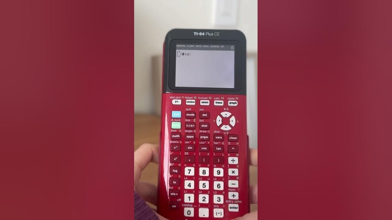 How to Do Definite Integrals on a Calculator | TI-84 Plus CE Guide # ...
