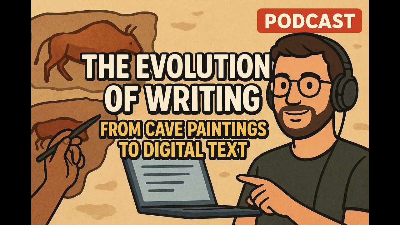 The Evolution of Writing: From Cave Paintings to Digital Text ️ - YouTube