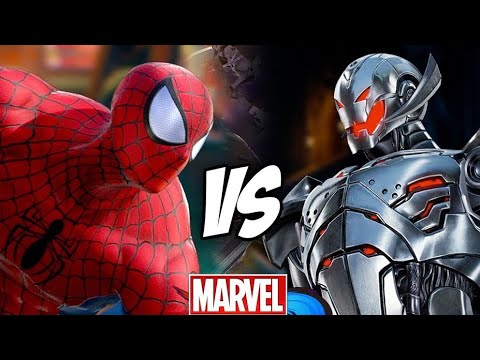 Spider-Man VS Ultron (Marvel Strike Force Gameplay) - YouTube