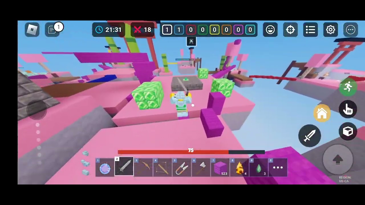 DEFEATING EM ARMOR WITH DIM ARMOR (ROBLOX BEDWARS MOBILE) - YouTube