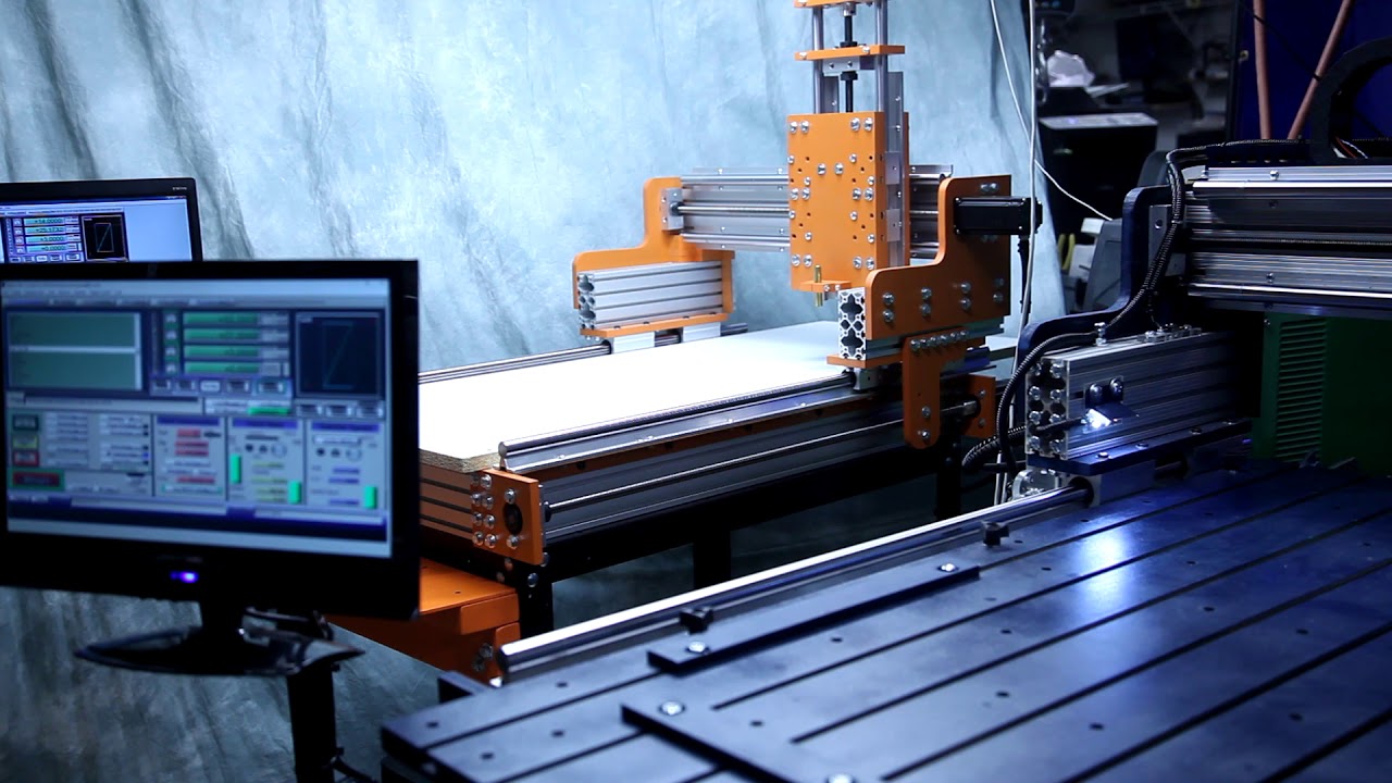 CNC Construction Set Break-in - YouTube