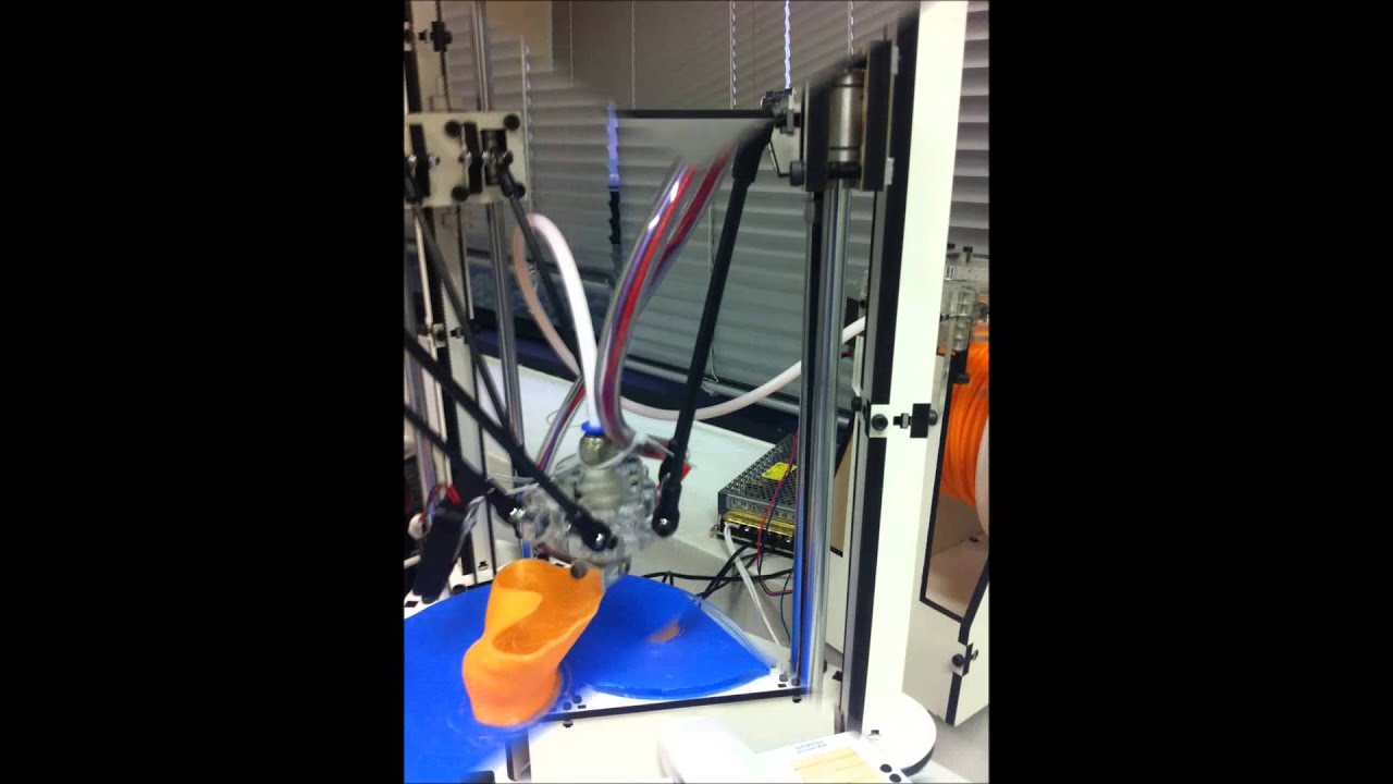 Impressora 3d - Delta Mini - YouTube