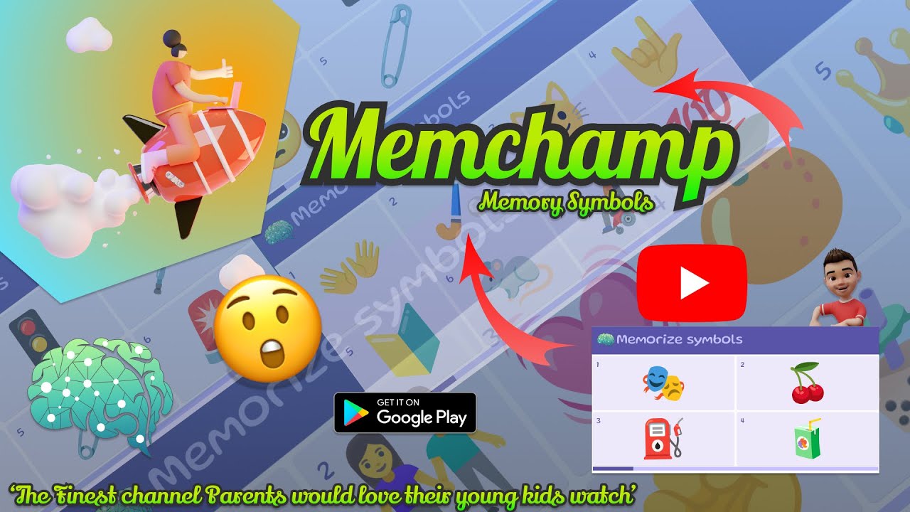🎮 "Memorize Symbols" - A Fun Emoji Matching Adventure for Kids! - YouTube