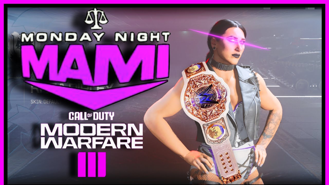 MONDAY NIGHT MAMI || Rhea Ripley Call of Duty: Modern Warfare III Son ...