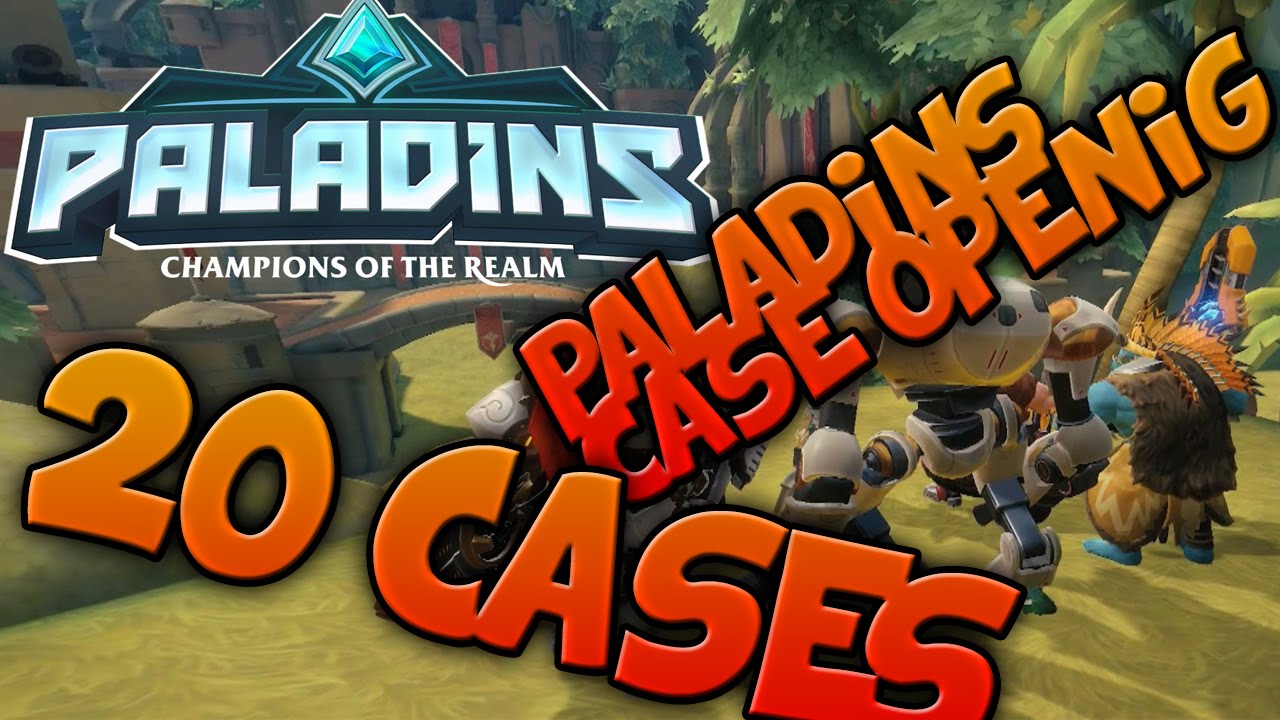 PALADINS CASE OPENING! 20 CASES - YouTube