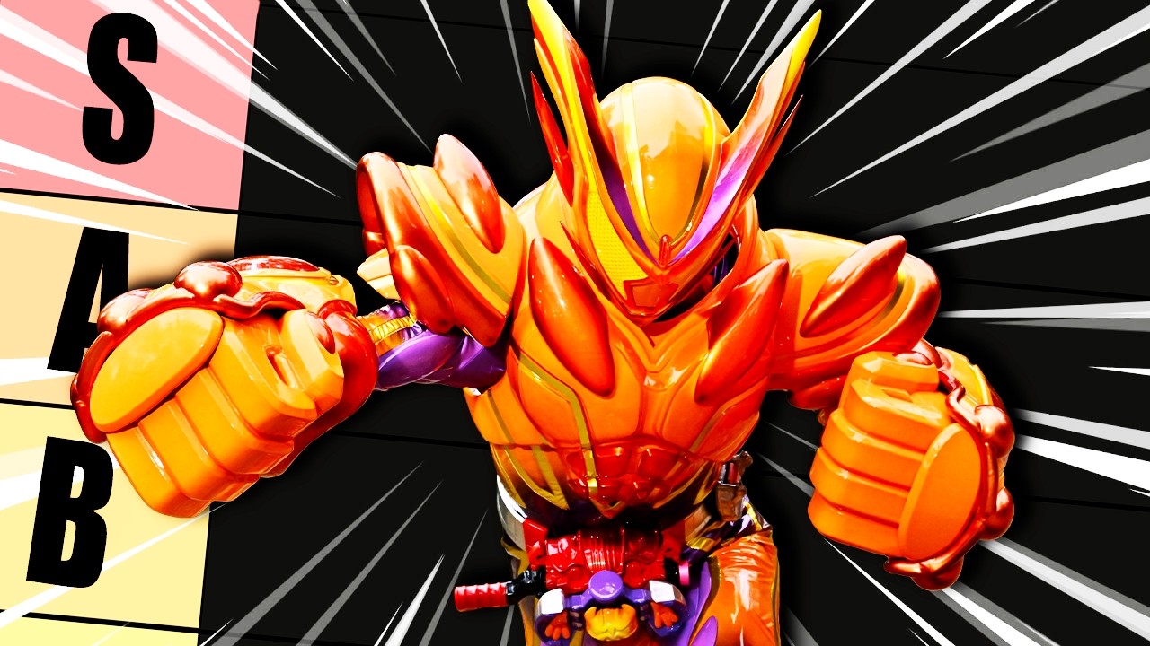 Kamen Rider Final Forms Tier List - YouTube