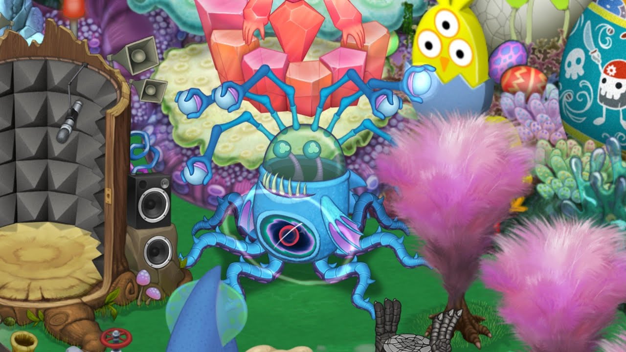 Water Island Full Song with new Mythical Anglow! (My Singing Monsters ...