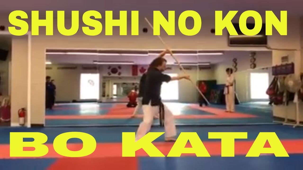 Shushi No Kon Beginner Bo Kata - YouTube