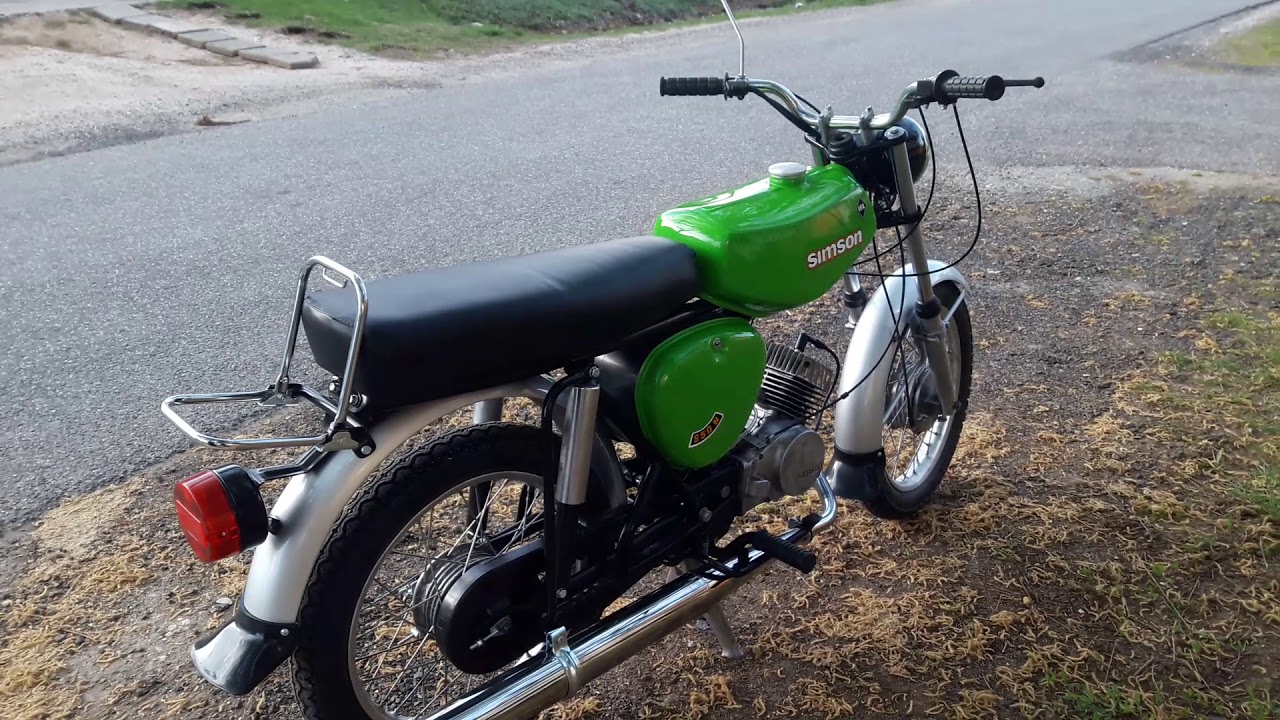 Simsonlife: Teljesen felújított Simson S50 bemutató és tesztkör. - YouTube