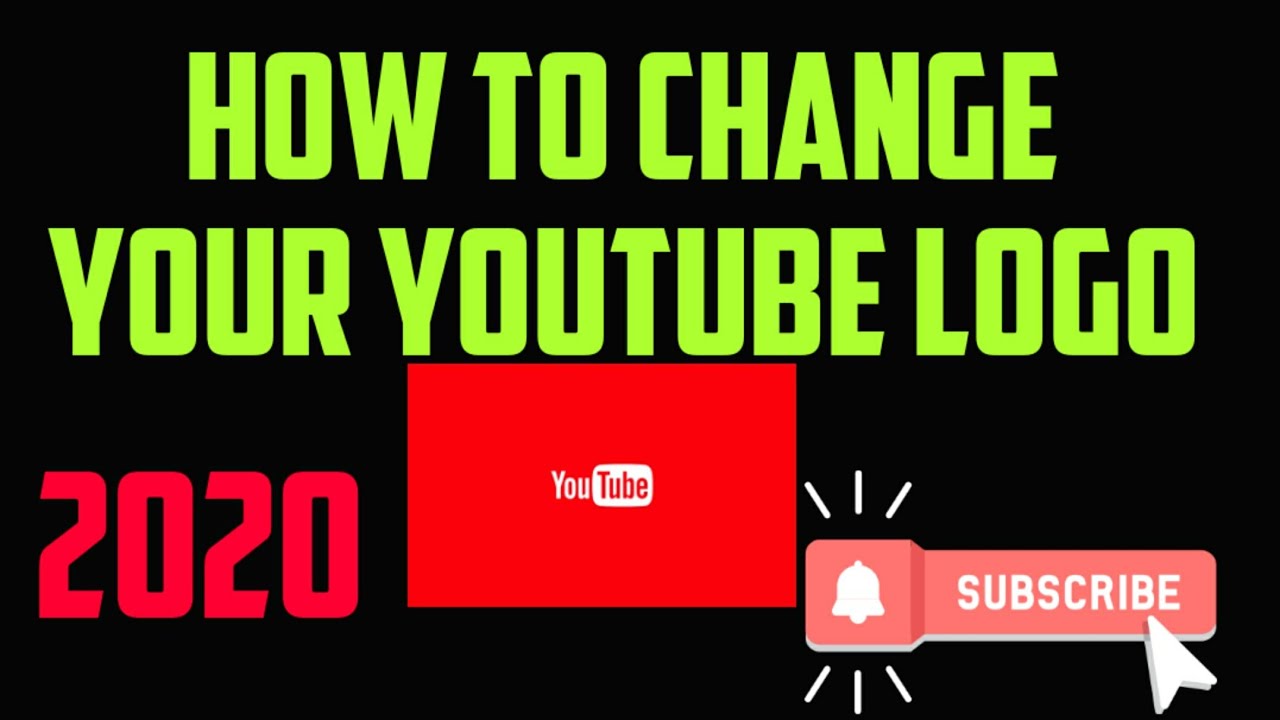 How to change your Youtube logo, Youtube logo change 2020 see it now ...