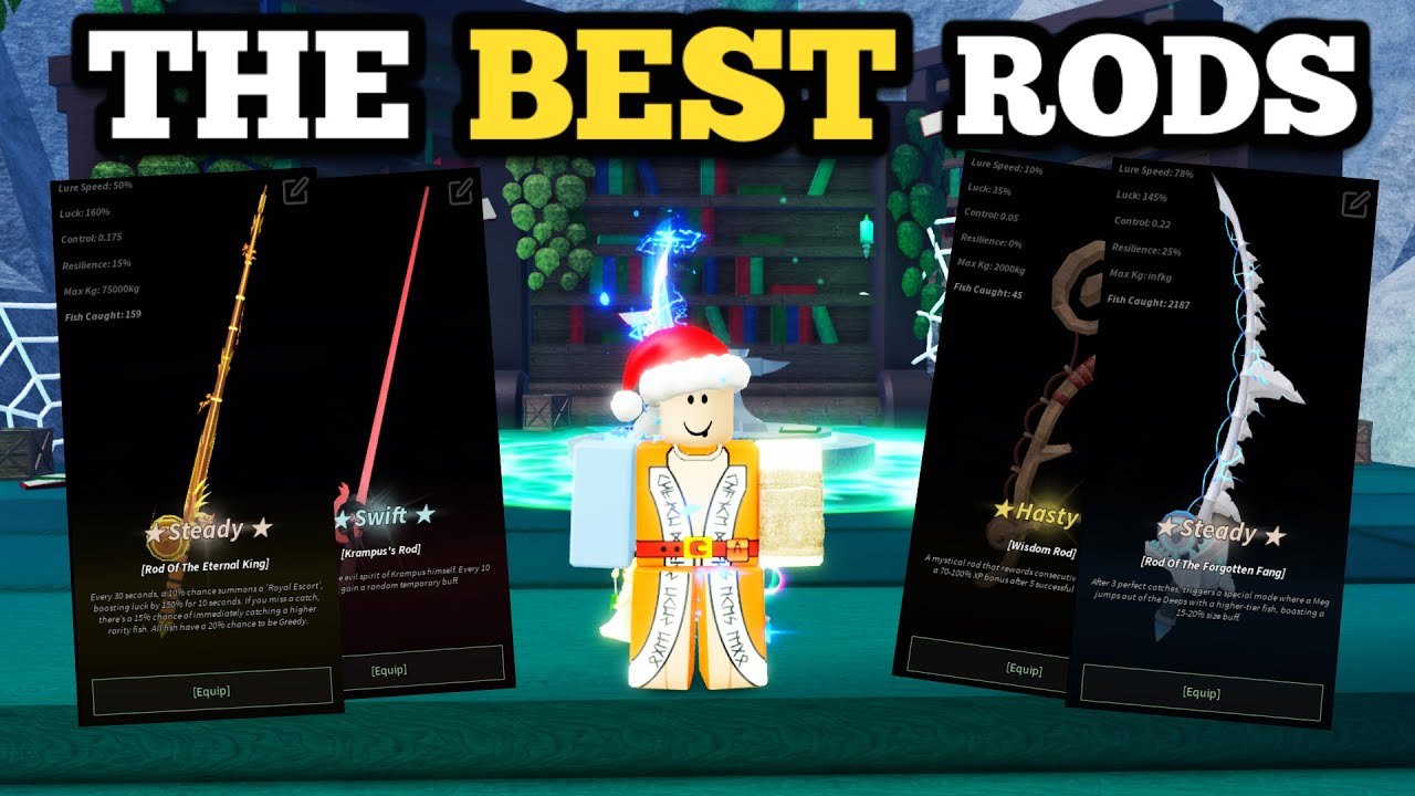 Which Rods Should You Craft In Fisch? - YouTube