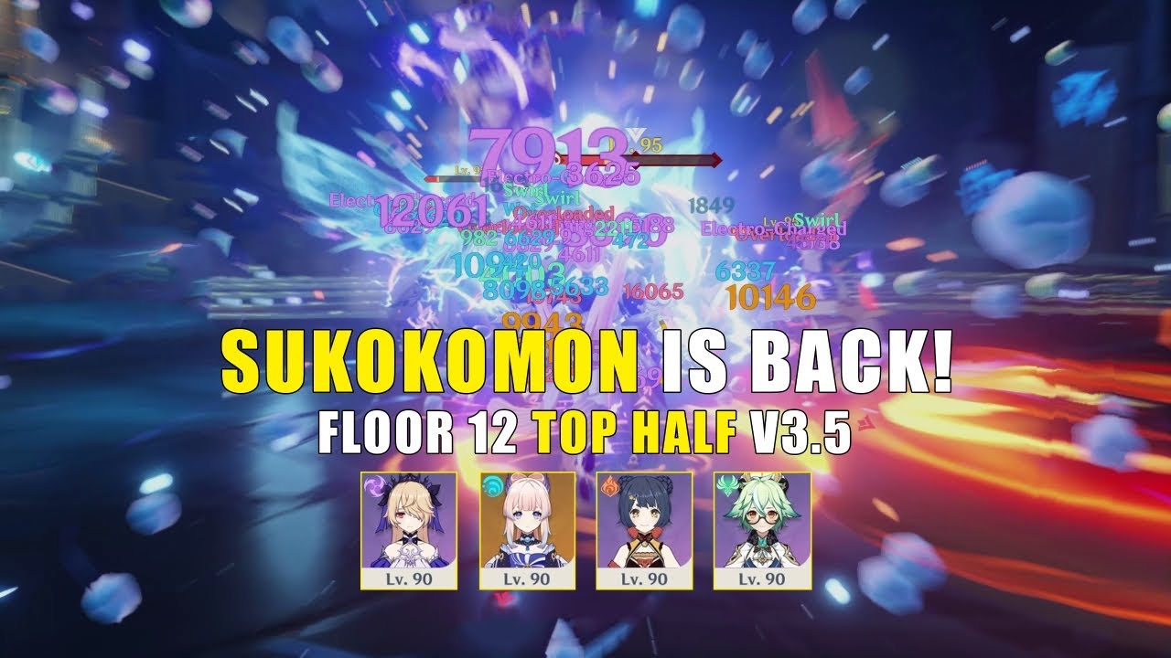 Sukokomon is back! | Floor 12 Spiral Abyss (Top Half) | Genshin Impact ...
