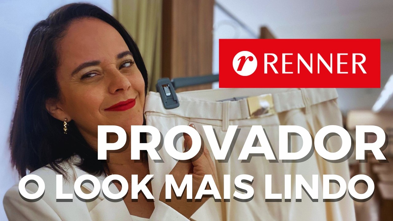 LOOK MAIS LINDO DO ANO! PROVADOR RENNER! DEZEMBRO! + 15 CUPOM DE ...