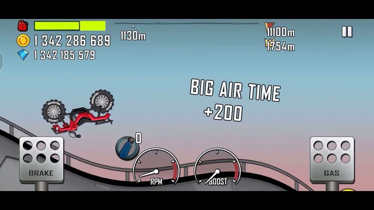 hill climb racing best wike vehicle 🤑🚨 unlimited money 💰 full gameplay ...