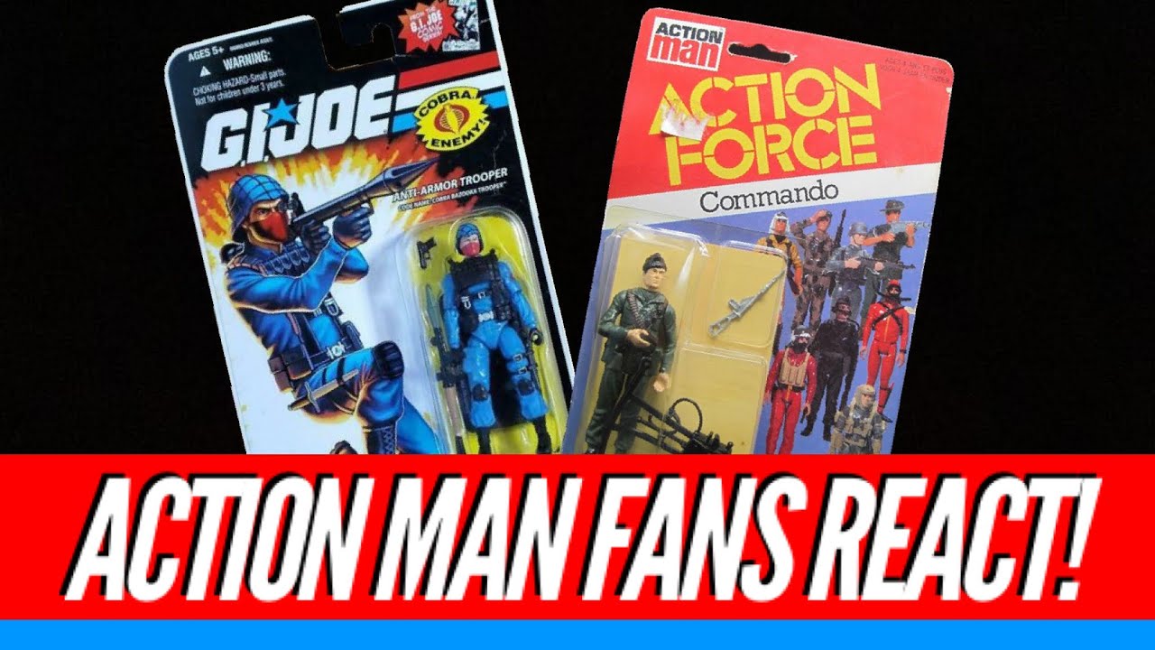 So you say, Action Man is NOT a GI JOE Rip off? - YouTube