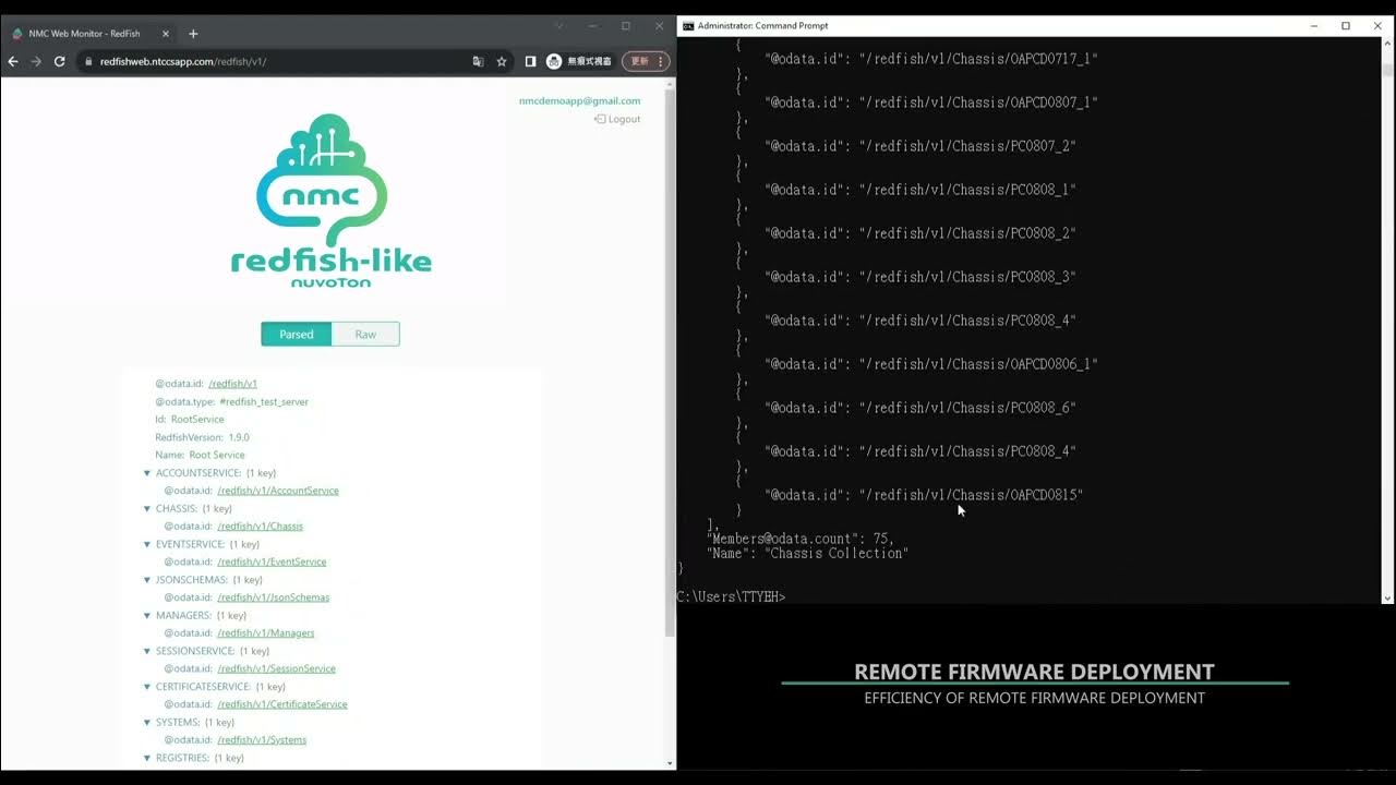Redfish-like API for Device Control - Firmware OTA / Certificate and FW Upload (中文解說) - YouTube