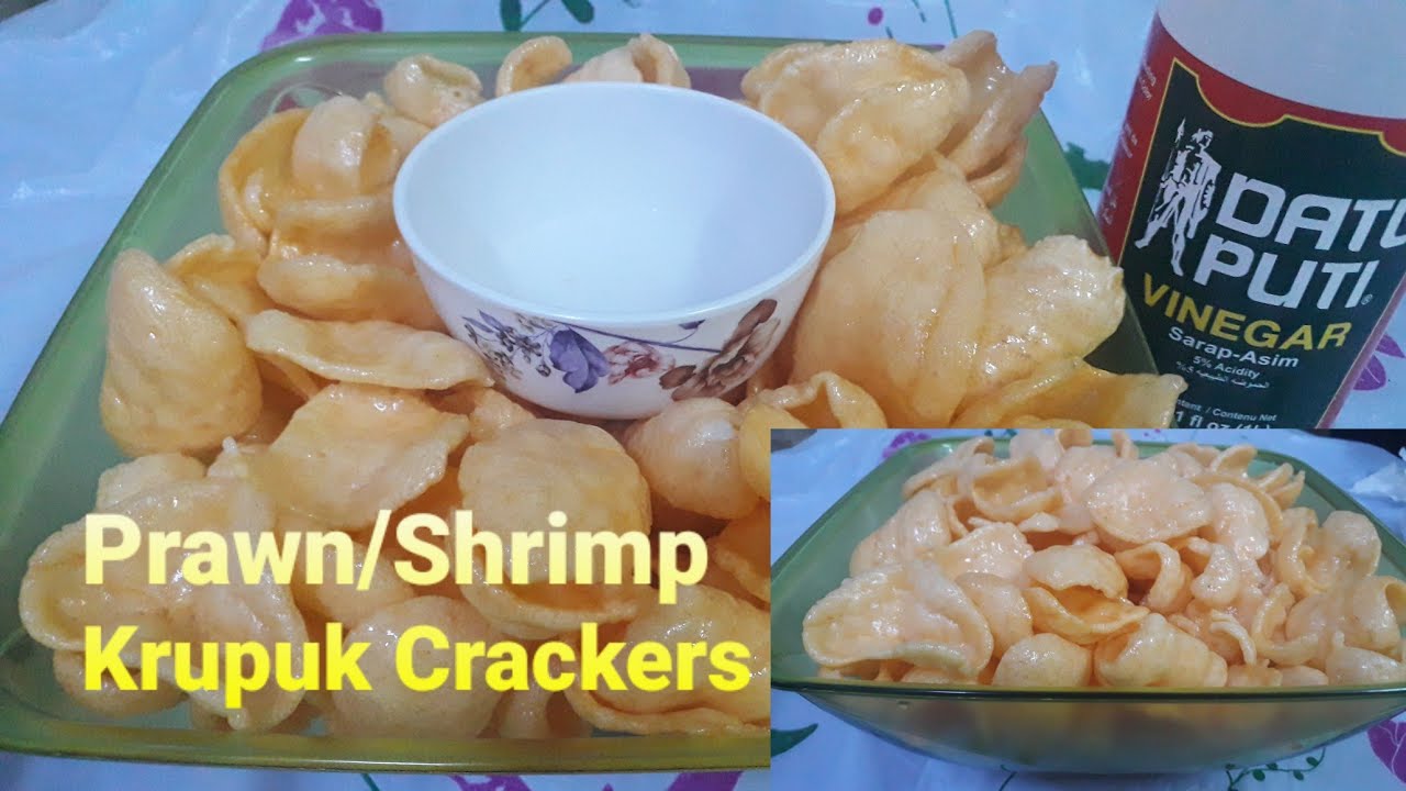 How to Fry Krupuk Prawn/Shrimp Crackers Easy and Simple recipe - YouTube