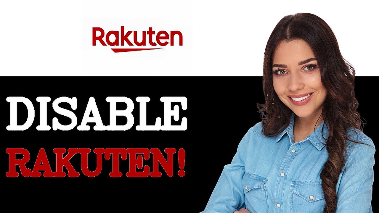 How To Disable Rakuten Extension (2025) - YouTube
