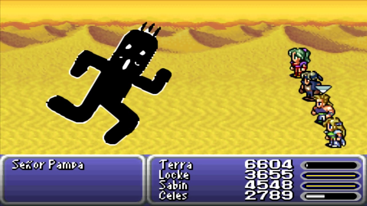 178 - Walkthrough FR l Final Fantasy VI l Boss Optionnel : Pampa Senor ...