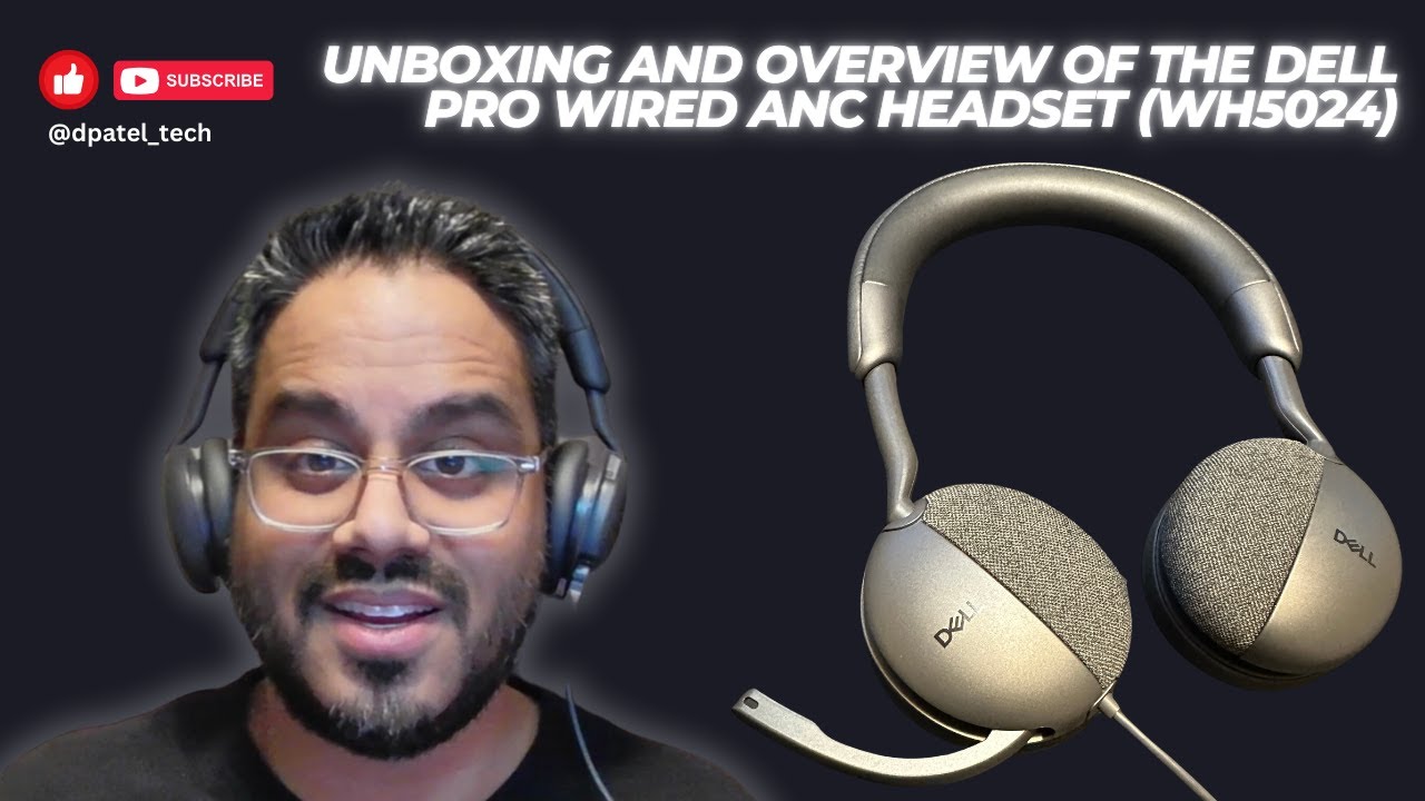 Unboxing and overview of the Dell Pro Wired ANC Headset (WH5024 ...
