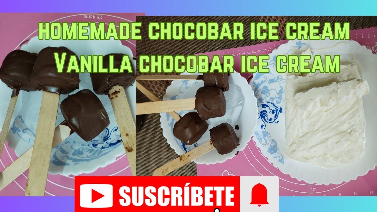 chocobar ice cream,homemade Vanilla chocobar ice cream#chocolate#Bina ...