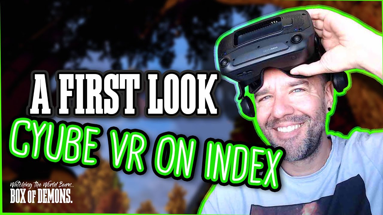 CYUBE VR - FIRST LOOK ON THE INDEX. MINECRAFT ALTERNATIVE IN VR? - YouTube