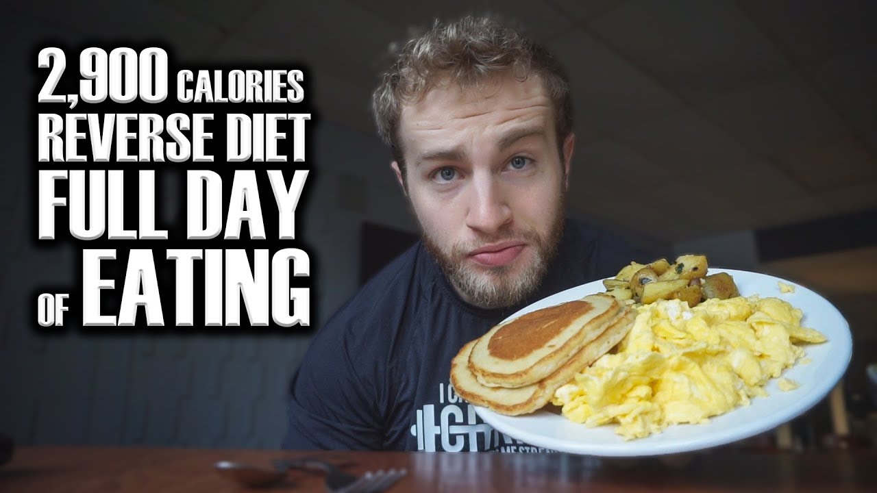 Full Day of Eating on a Reverse Diet (2,900 Calories) - YouTube