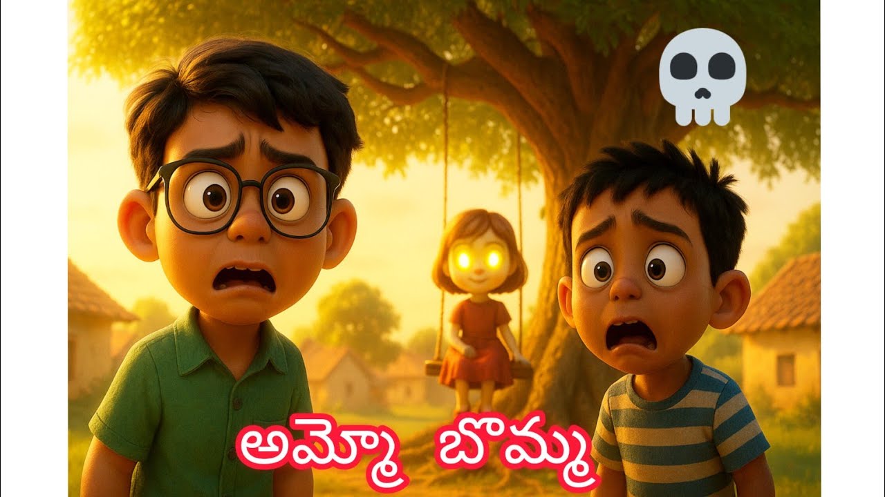 అమ్మో బొమ్మ 👻 | Horror Cartoon Story for Kids in Telugu | 3D Animation ...