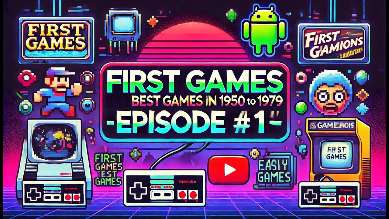 Про Игры 1950-1979 Выпуск №1 The first computer games in history - YouTube