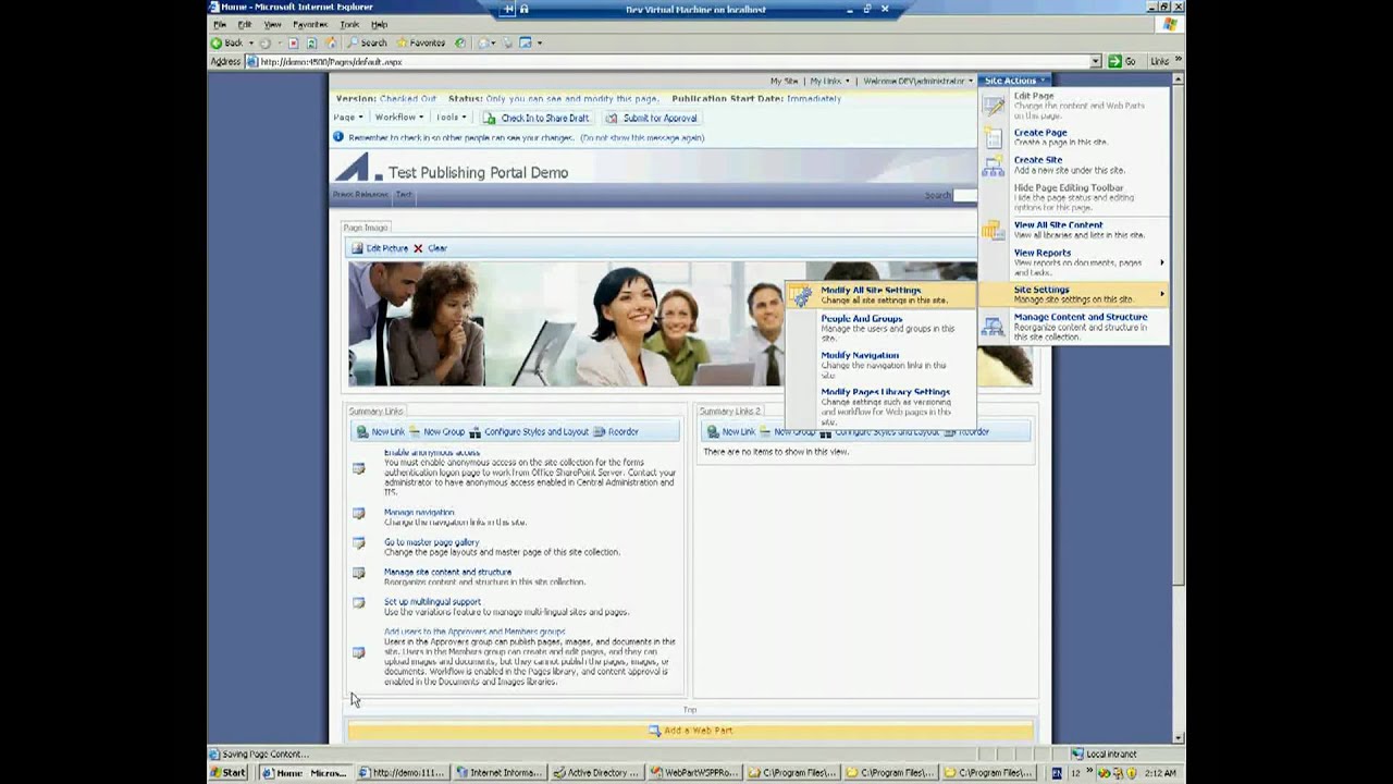 Setting a SharePoint Development Environment - Part 4 /4 - YouTube
