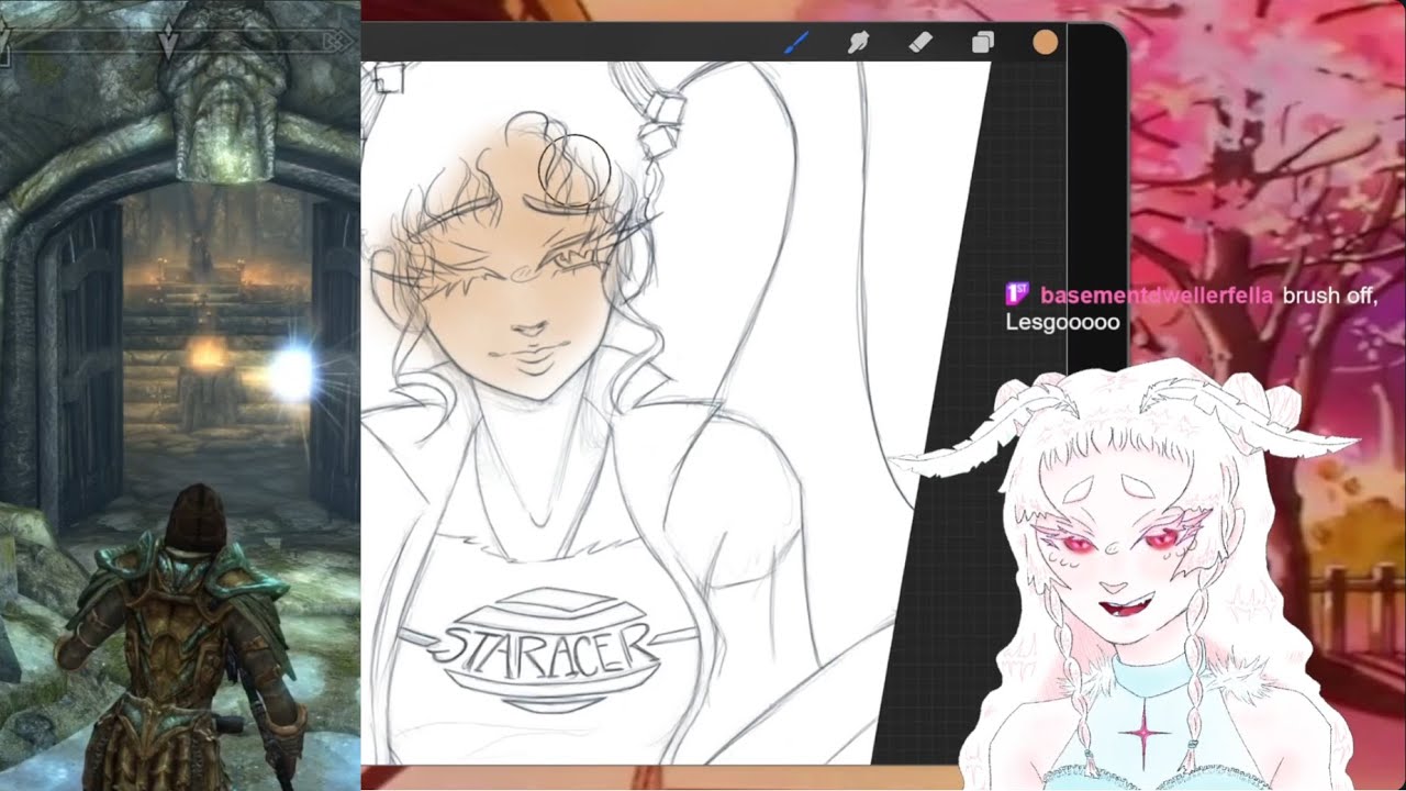 Art THEN Facing Down Vokun in High Gate Ruins !!! SKYRIM !! - YouTube