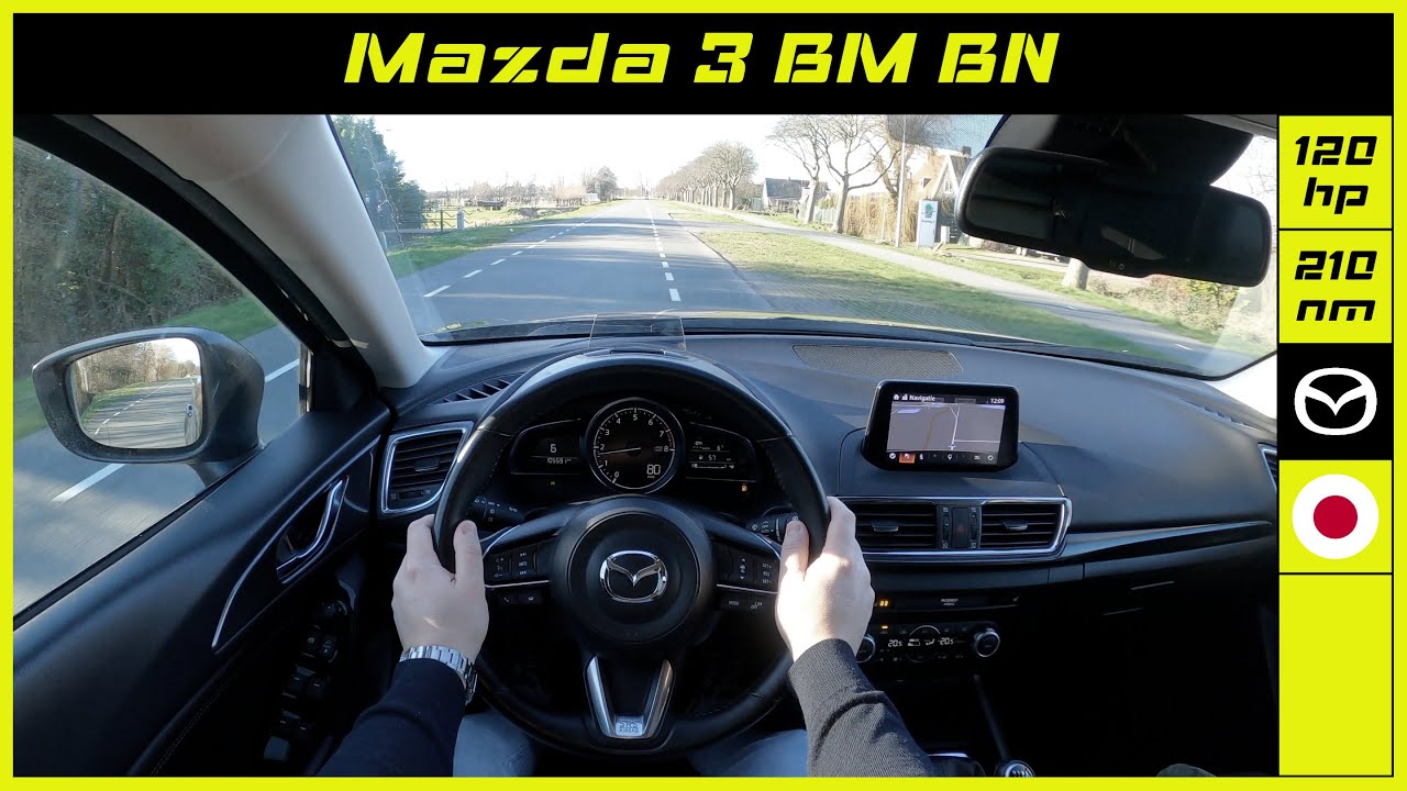 Mazda | 3 BN | 2018 | Onboard POV test drive - YouTube