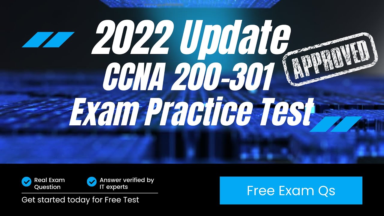 Top 2022 Free CCNA 200-301 Prep Questions | 100% PASS - YouTube