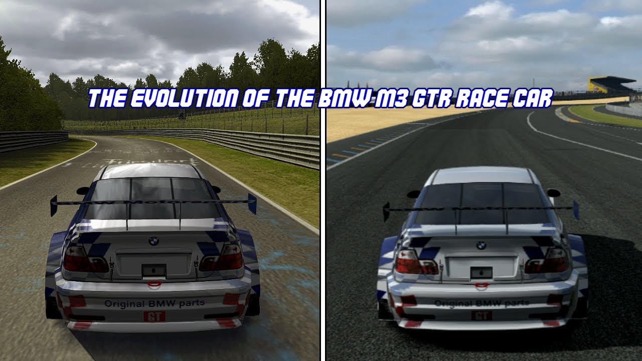 The Evolution of the BMW M3 GTR Race Car in Gran Turismo | GT4 - GT6 ...
