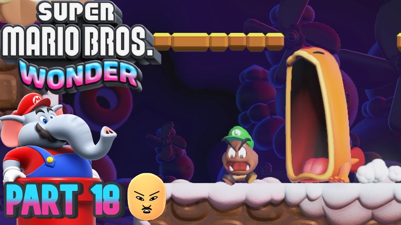 Super Mario Bros. Wonder - Part 18: Mouthful Of Goomba - Let's Play ...