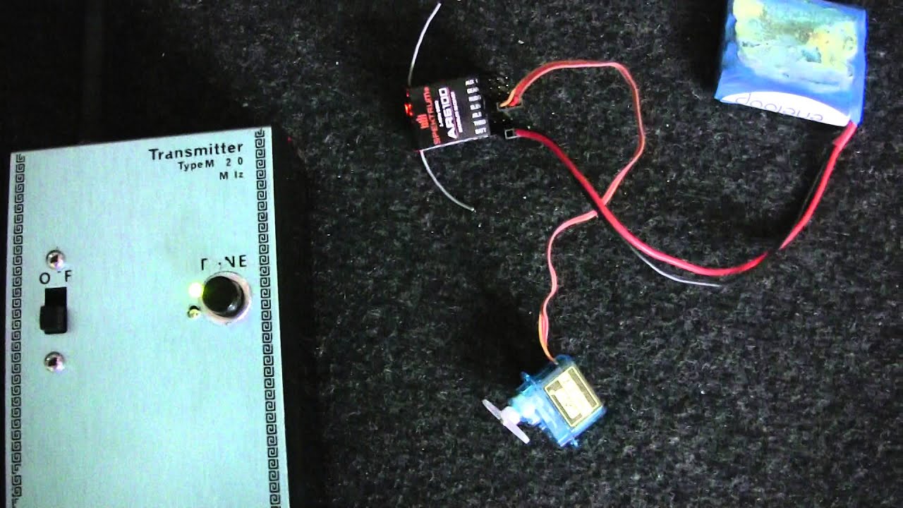 How to set up a single channel 2.4ghz transmitter, part 002! - YouTube