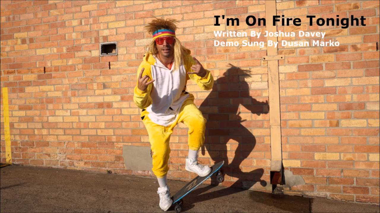 Im On Fire Tonight - Rough Demo Song - Written By Joshua Davey - YouTube