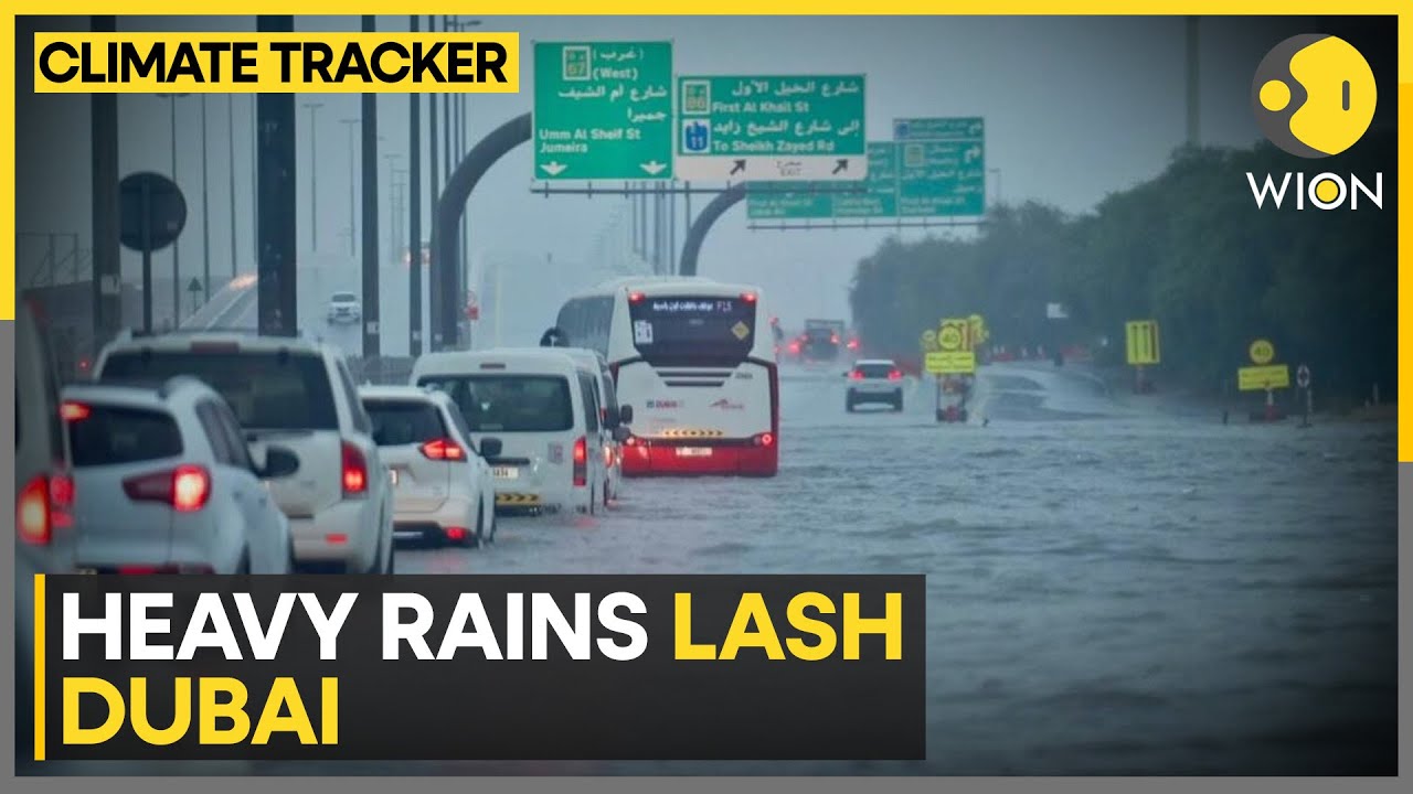 Dubai: Heavy rains & flash flood warnings sweep the Gulf | WION Climate ...