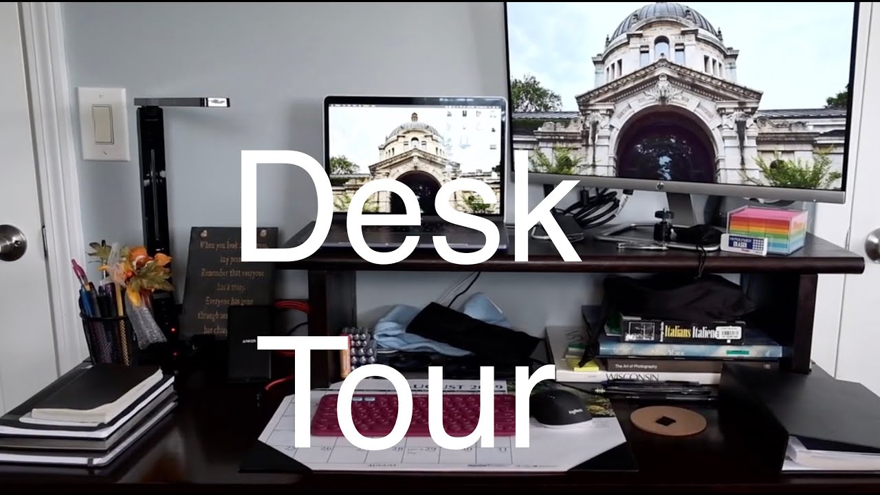 Desk Tech Setup - YouTube