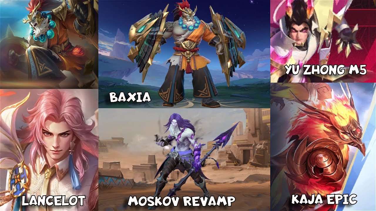 MOSKOV REVAMP || BAXIA S30 SKIN || LANCELOT ELITE SKIN || MOBILE ...