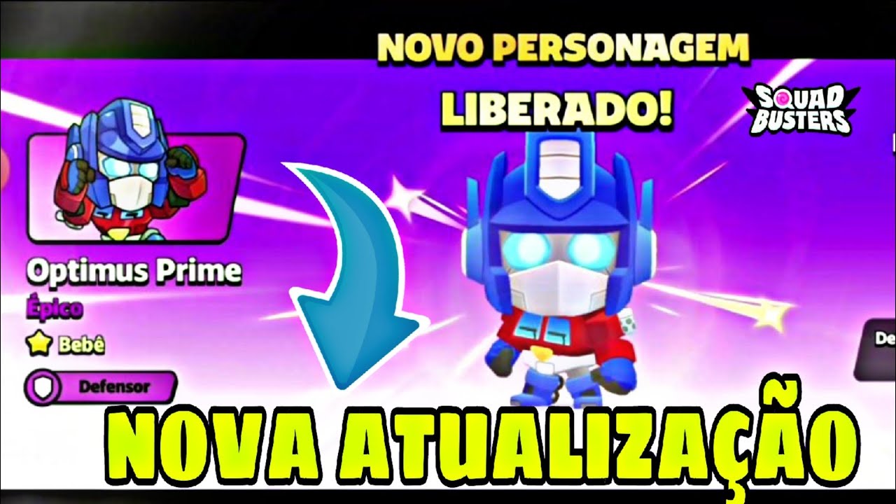 CHEGOU TRANFORMERS E JA LIBEREI OPTIMUS PRIME NA NOVA ATUALIZAÇÃO DO ...