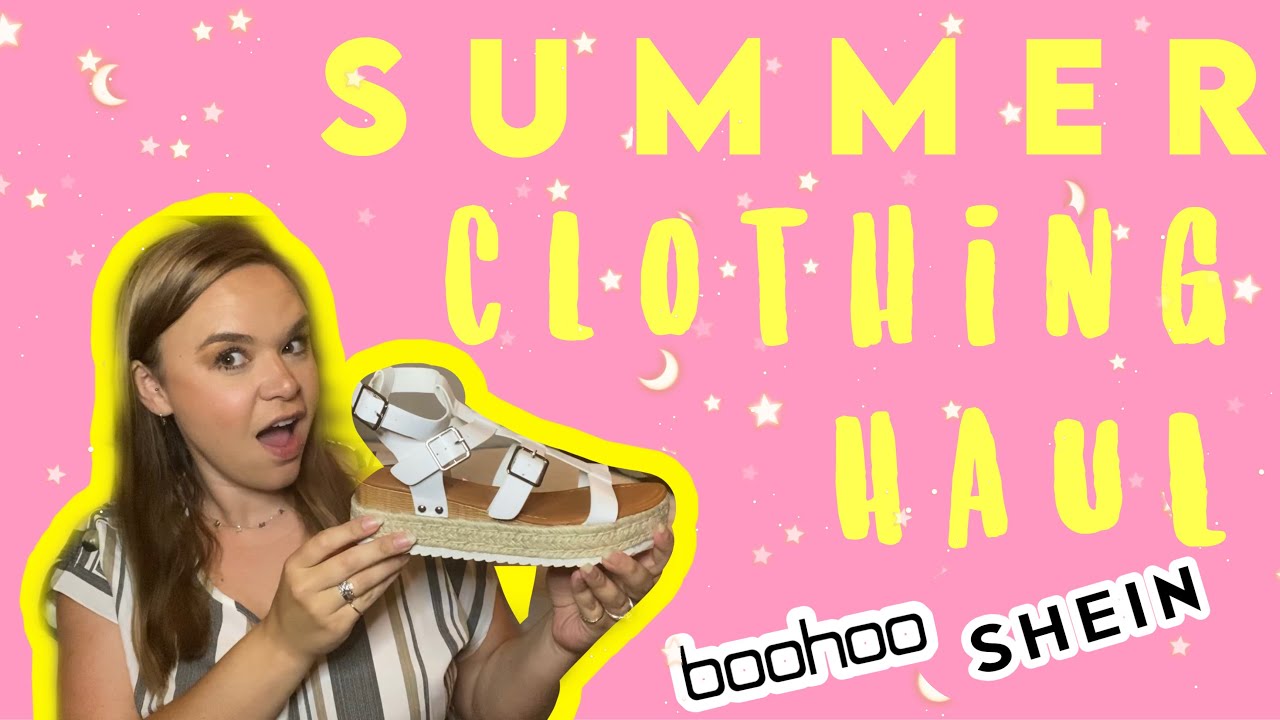 SUMMER CLOTHING HAUL!! || BOOHOO & SHEIN WOMENS CLOTHING HAUL 2020 ...