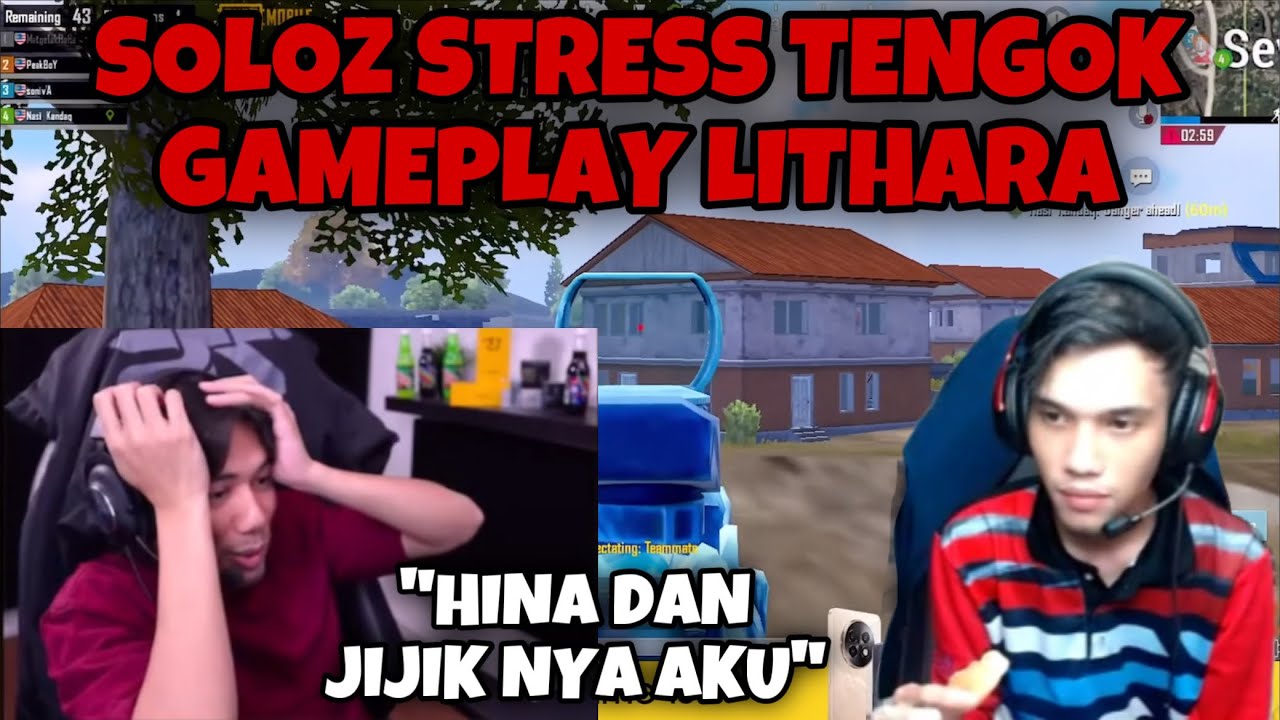 SOLOZ STRESS TENGOK GAMEPLAY LITHARA 🤣 - YouTube