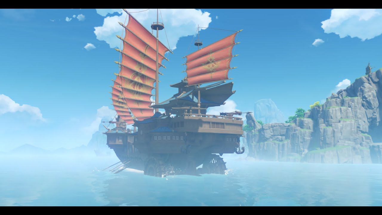 What it is like to travel to Liyue from Inazuma - YouTube