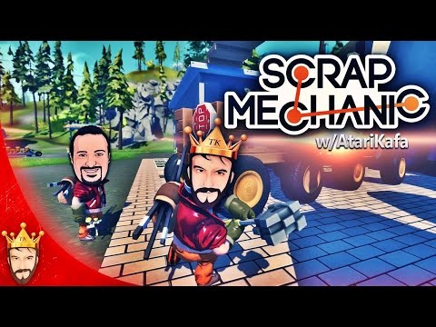 Gerçek Yürüyen Uçak | Scrap Mechanic Türkçe Multiplayer | Bölüm 2