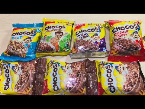 Chocos Combo Pack Unboxing | Kellogs Chocos Packets Unboxing | Chocos ...