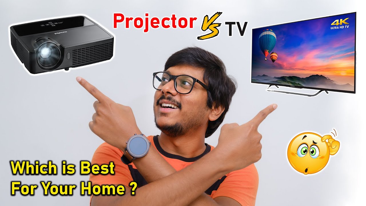 Projector vs TV which is Best for Your Home... Fight ON !! 🔥 - YouTube
