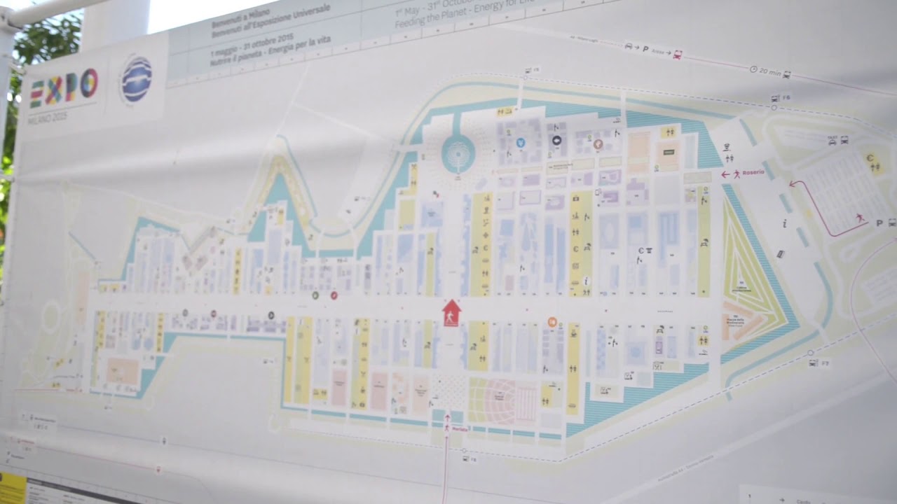 scheme of an area of milan expo - YouTube