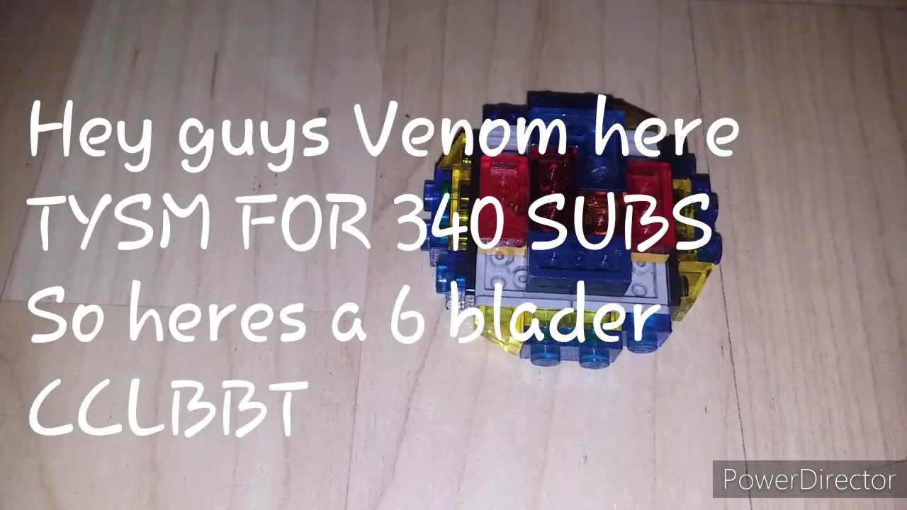 6 Blader Custom Combo Lego Beyblade Sparking Tournament - YouTube