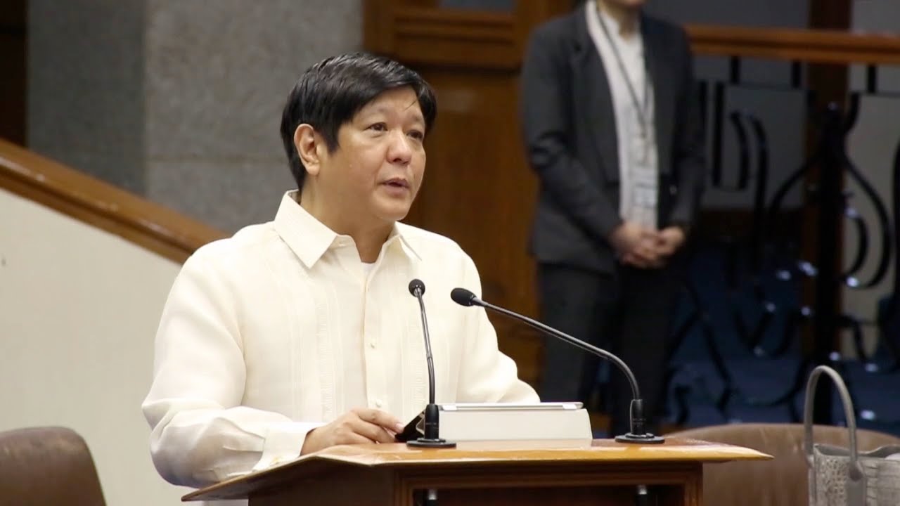 Sen. Bongbong Marcos - Sponsorship Speech for Senate Resolution No ...